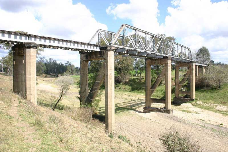 Harlin Railway Bridge, Qld